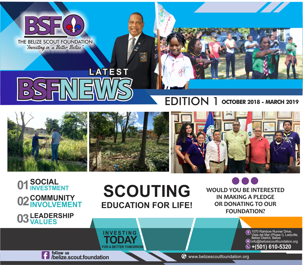 Access to The BSF Newsletters 1 Digital Edition – Belize Scout ...