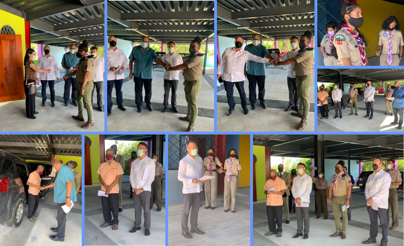 Plaque Unveiling Ceremony – Belize Scout Foundation – News